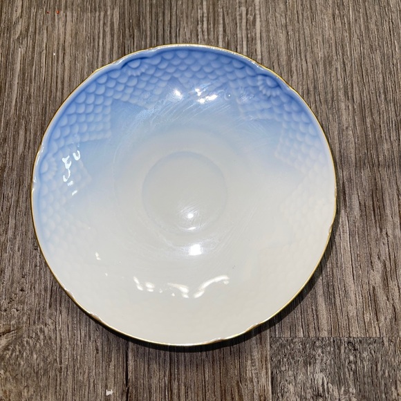 b&g | Dining | Vtg B G Denmark Blue Saucer Seagull Pattern Bing ...